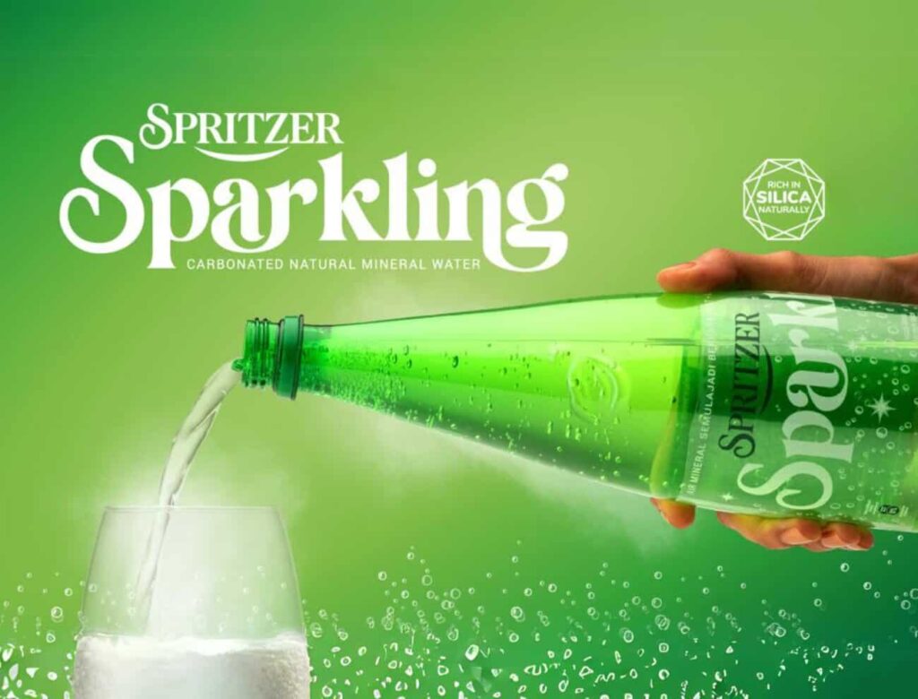 Spritzer Sparkling: Made With Natural Mineral Water - Bubbles Beyond ...
